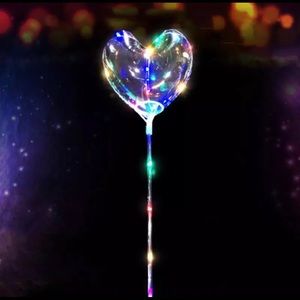 Costumes | Led Light Heart Balloons Heartevents Love Party | Poshmark